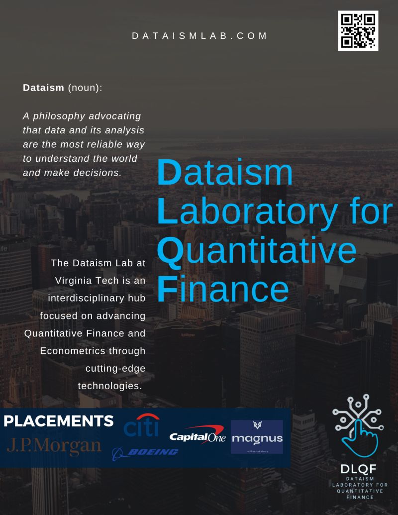 Dataism Laboratory for Quantitative Finance